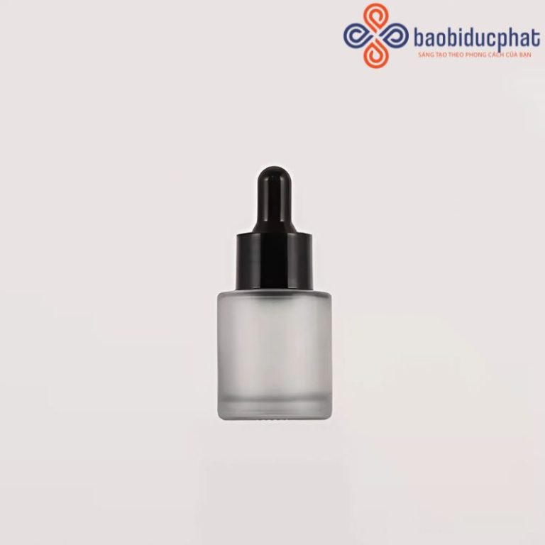 Chai thủy tinh đựng tinh dầu vai phẳng màu gradient 20ml - Bao bì Đức Phát